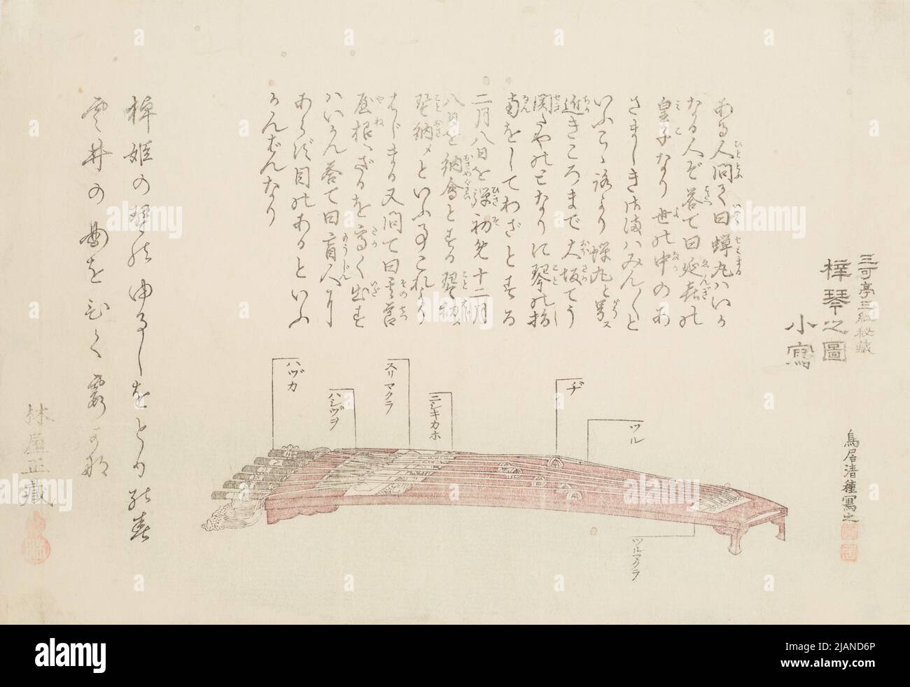 Koto musical instrument hi-res stock photography and images - Alamy