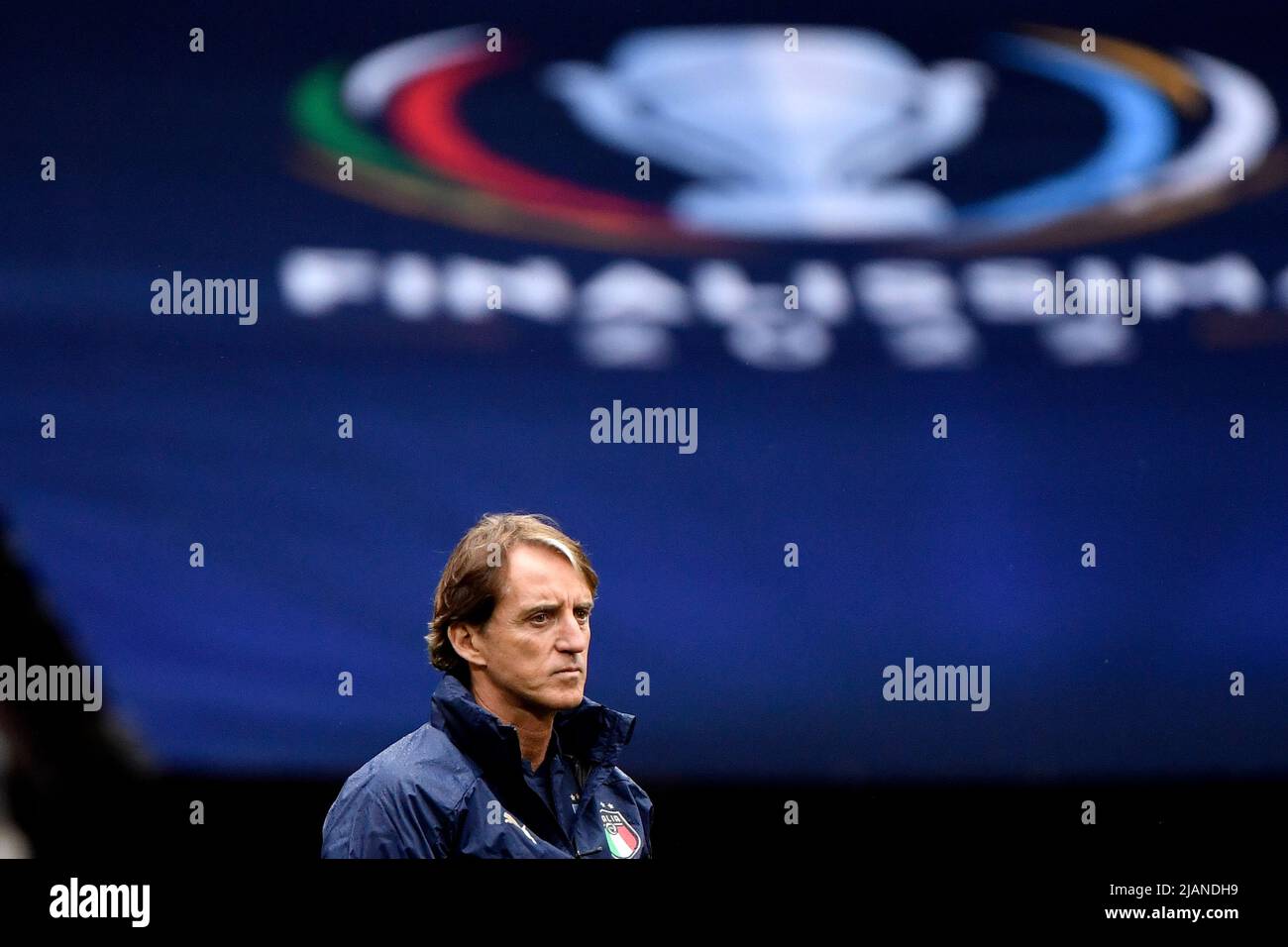 London, France. 31st May, 2022. Roberto Mancini head coach of Italy ...