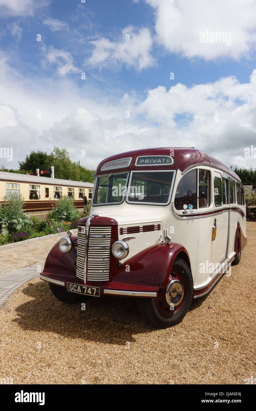 1950 Bedford OB Duple Vista bodied single deck coach used by Carriages ...