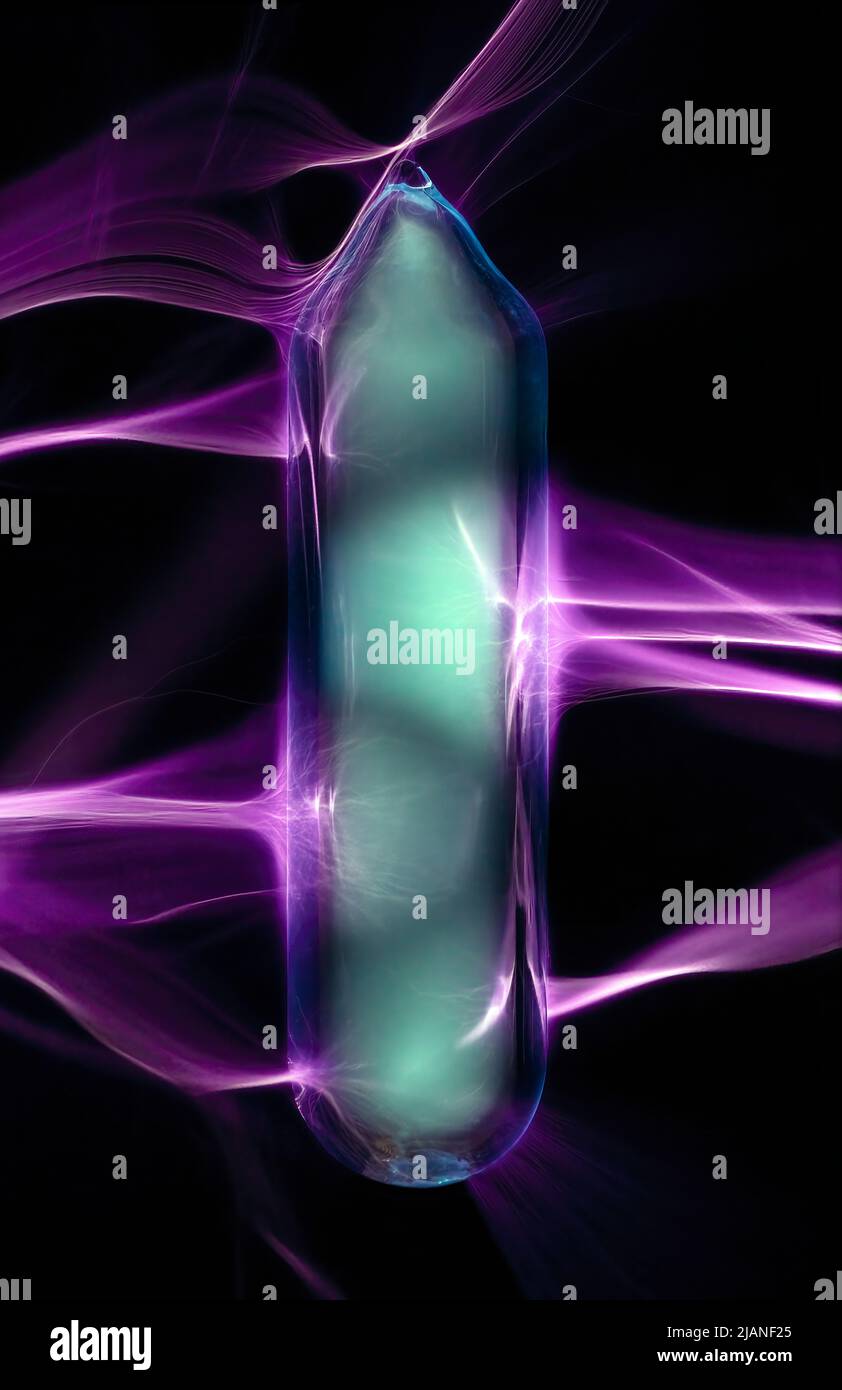 Excited Oxygen Gas Stock Photo - Alamy