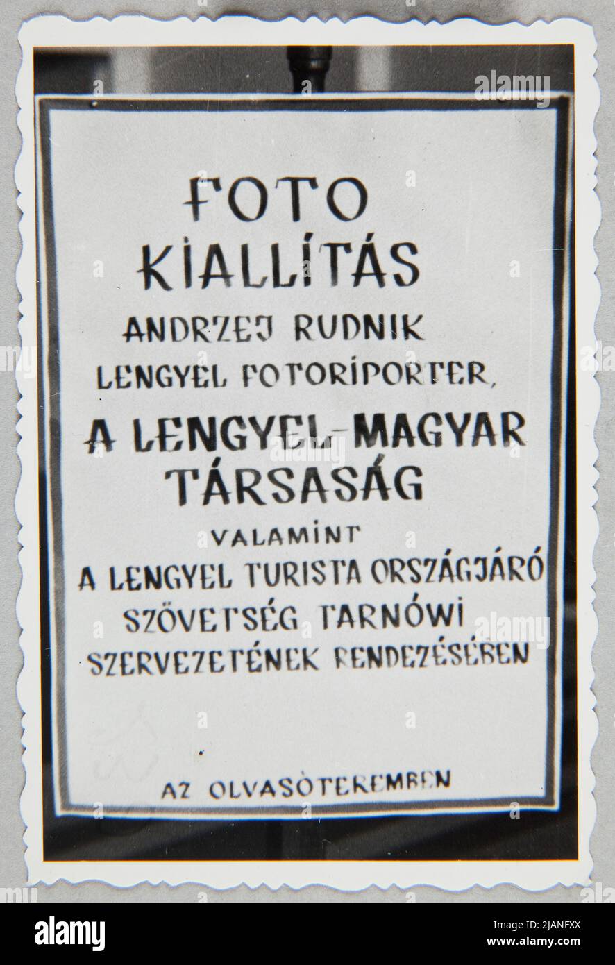 Debreczyn Graphics Plac Exhibition Rudnik Andrze photography Stock ...