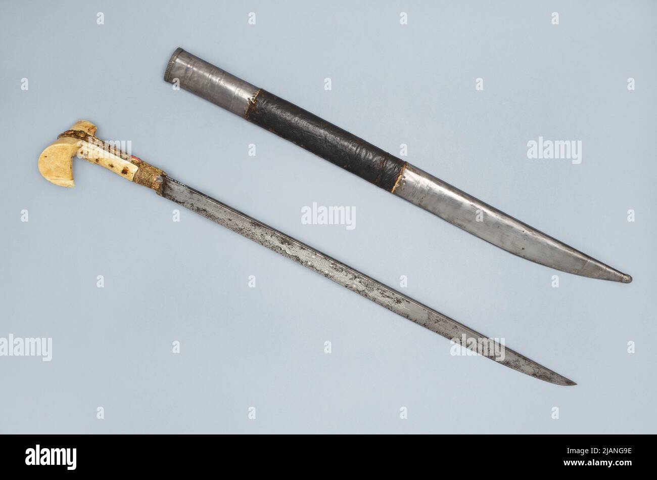 Yataghan with a scabbard Stock Photo - Alamy
