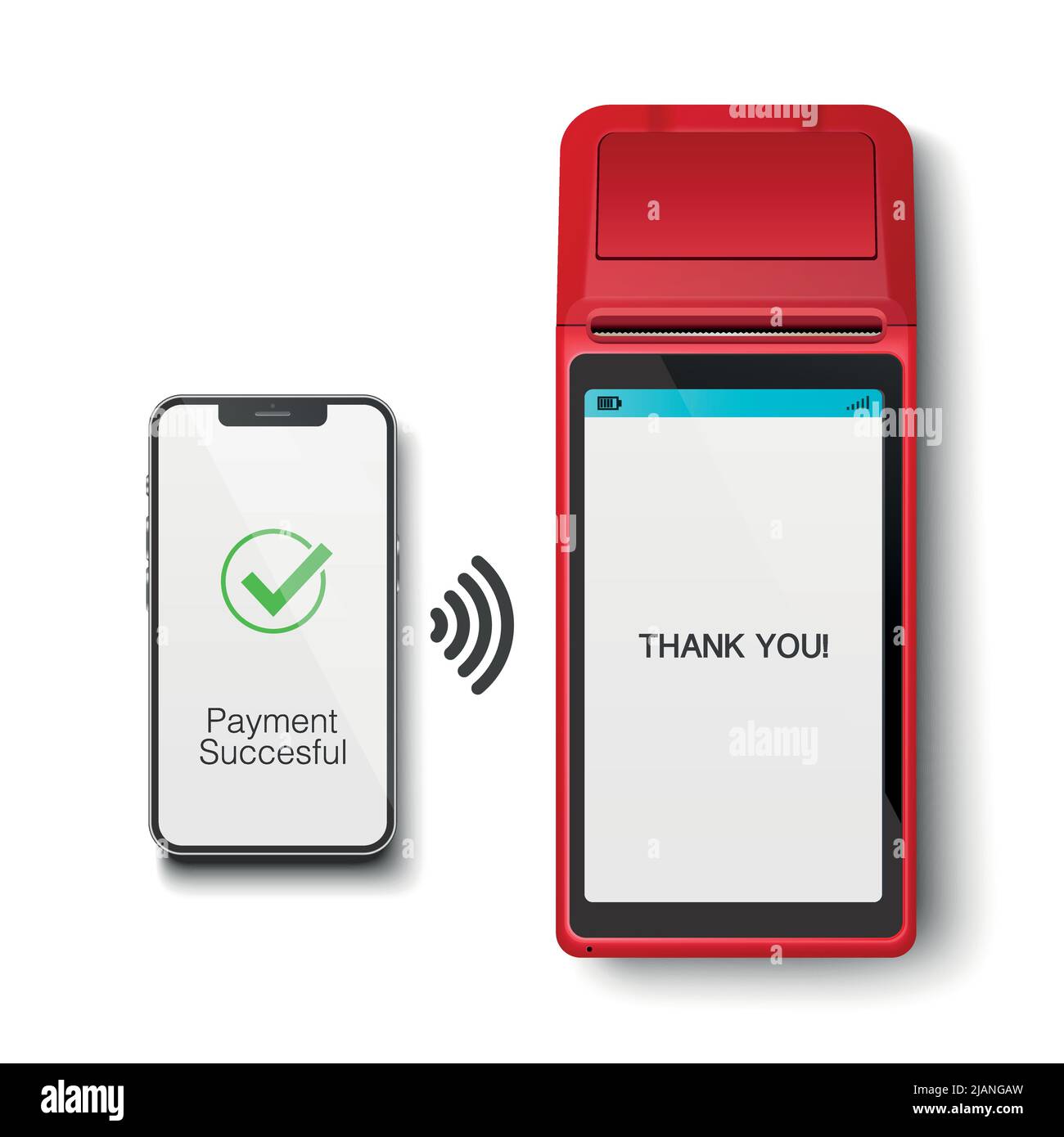 Atm machine top view Stock Vector Images - Alamy