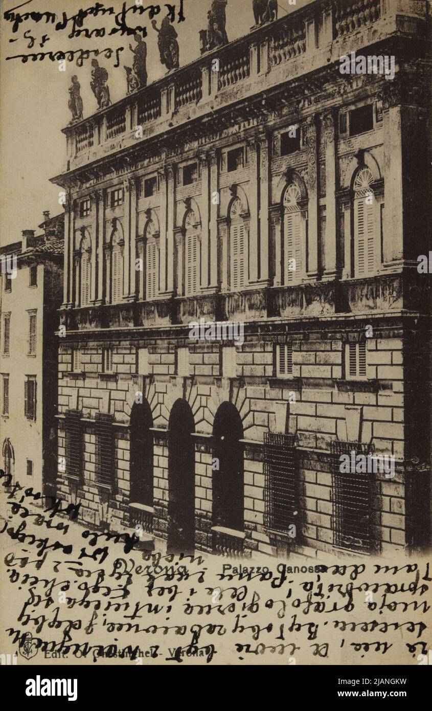 Verona Palazzo Canossa Stock Photo - Alamy