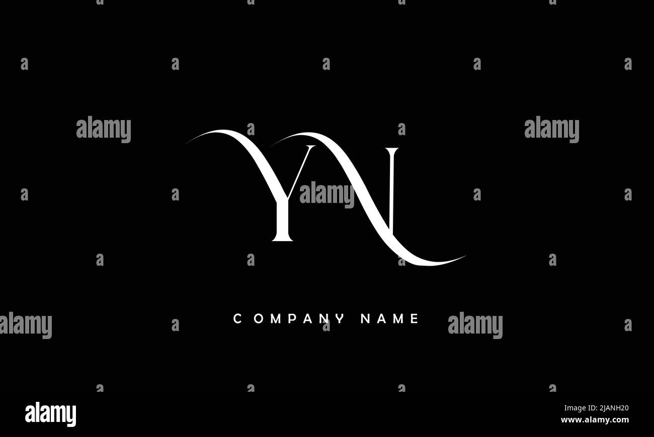 YN, NY Alphabets Letters Logo Monogram Stock Vector Image & Art - Alamy