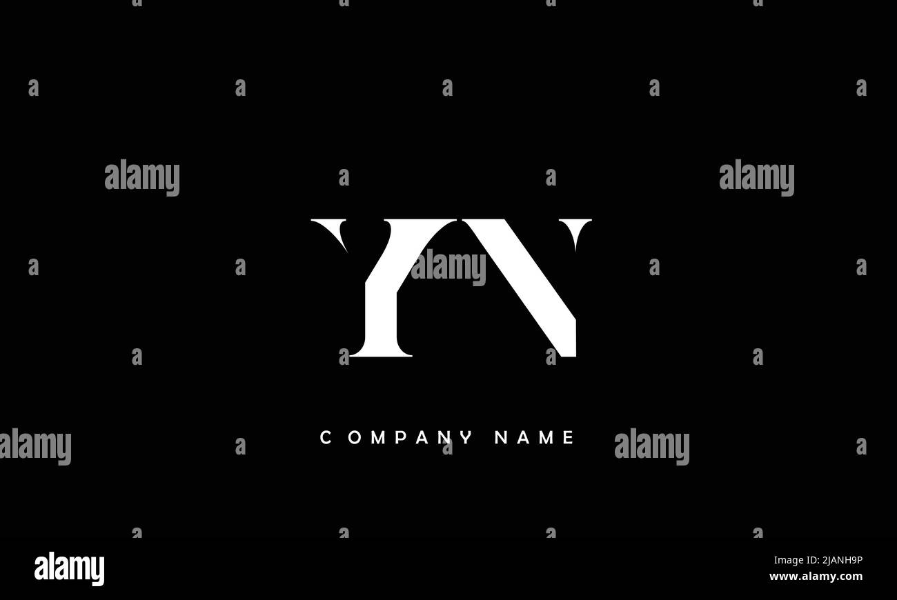 YN, NY Alphabets Letters Logo Monogram Stock Vector Image & Art - Alamy