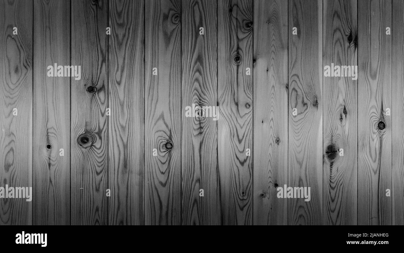 Black and white old wood plank texture background. Wooden board pattern ...