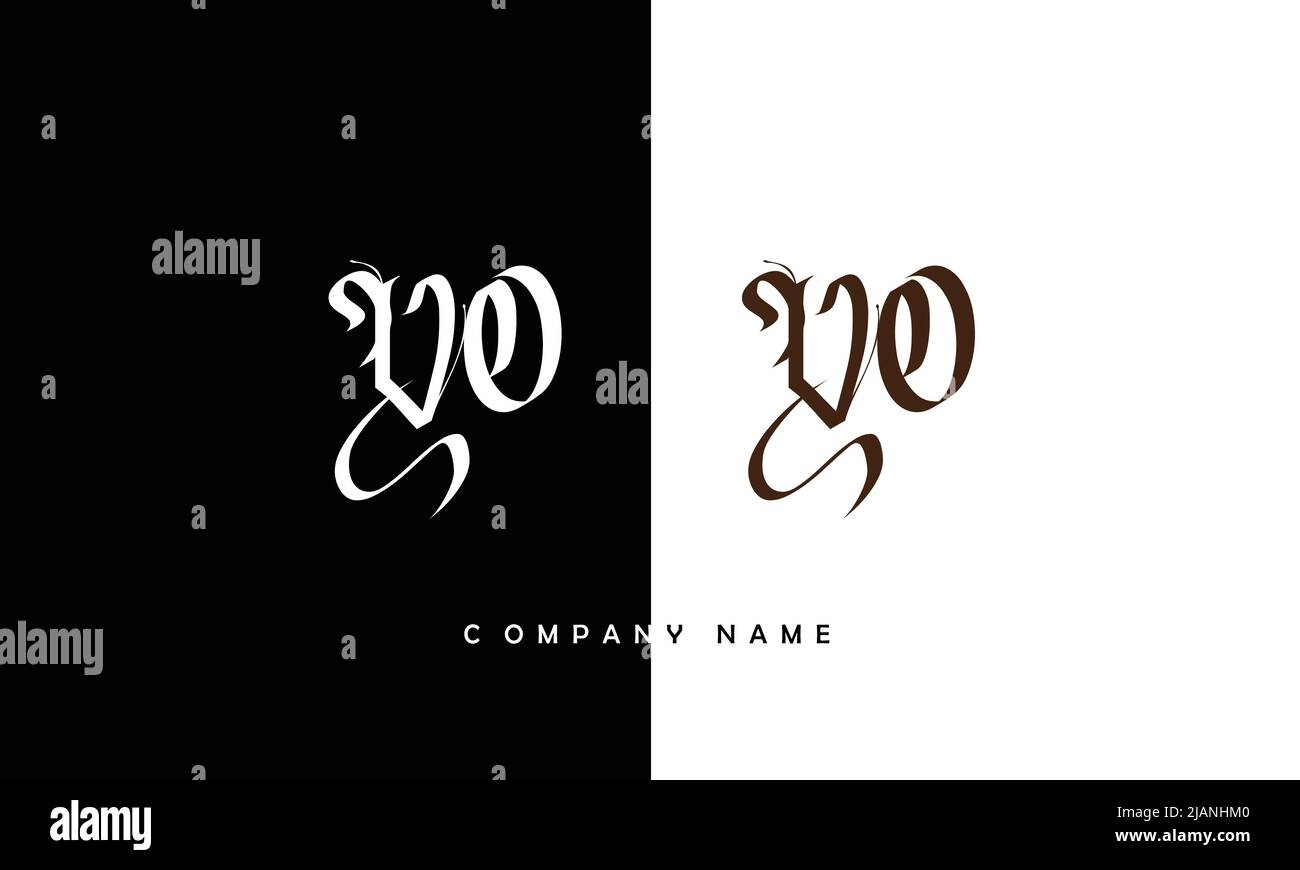 YO, OY Alphabets Letters Logo Monogram Stock Vector Image & Art - Alamy