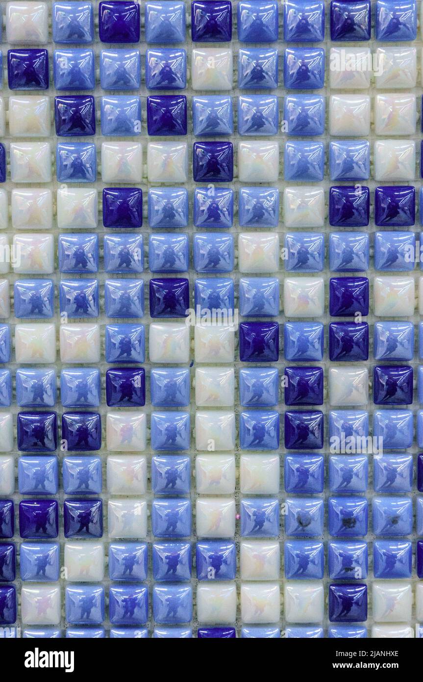 Modern glass mosaic tiles background. Mix color pattern for decoration ...