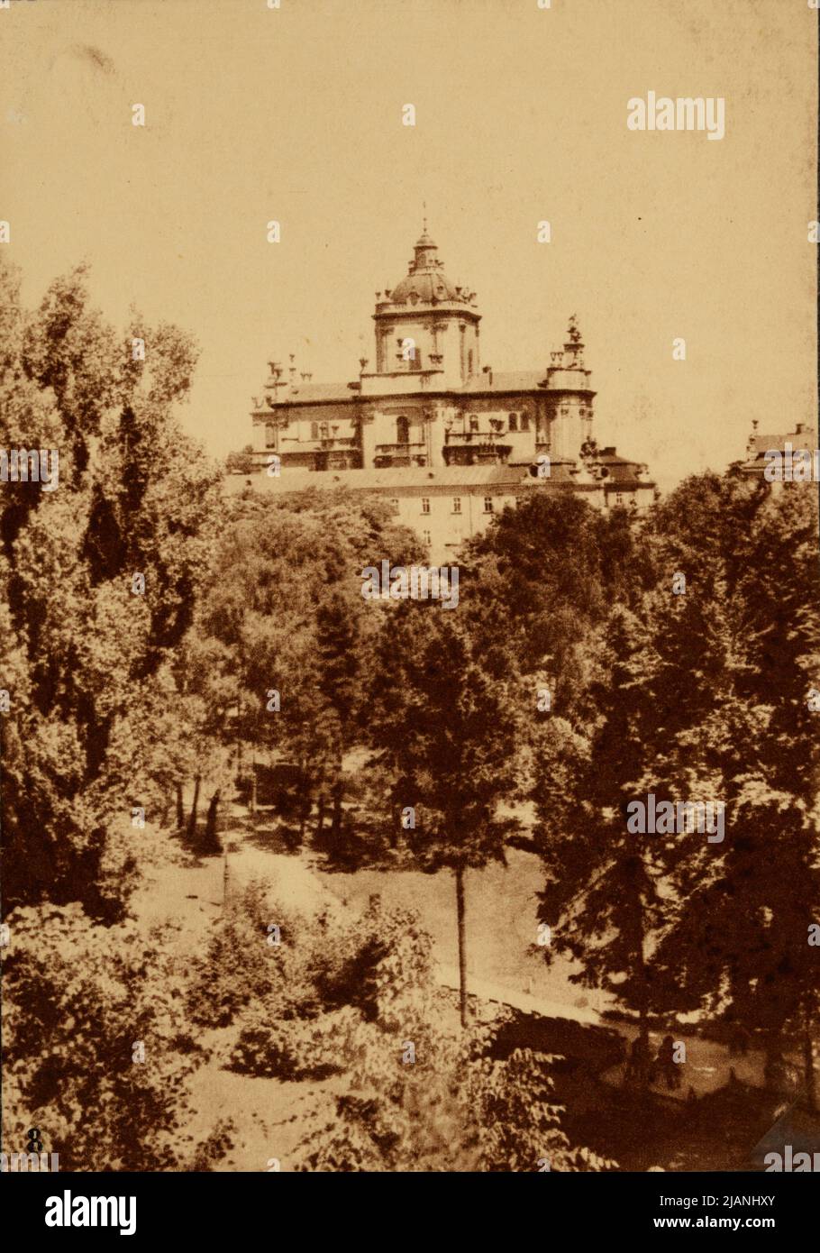 LVIV – Greek Catholicc Cathedral of St George – general view of the ...