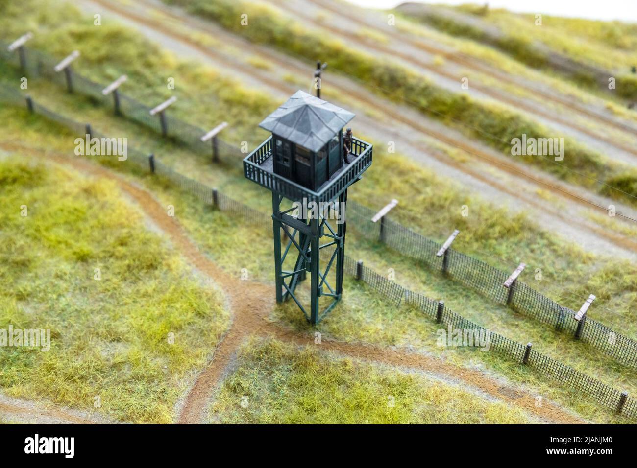 Prison guard tower hi-res stock photography and images - Alamy