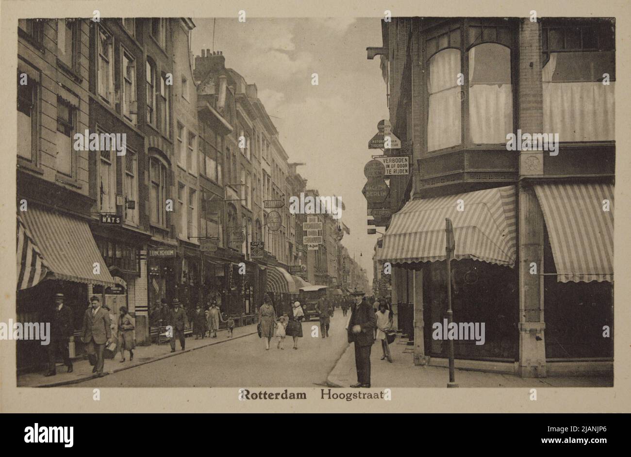 Rotterdam Hoogstraat Stock Photo - Alamy