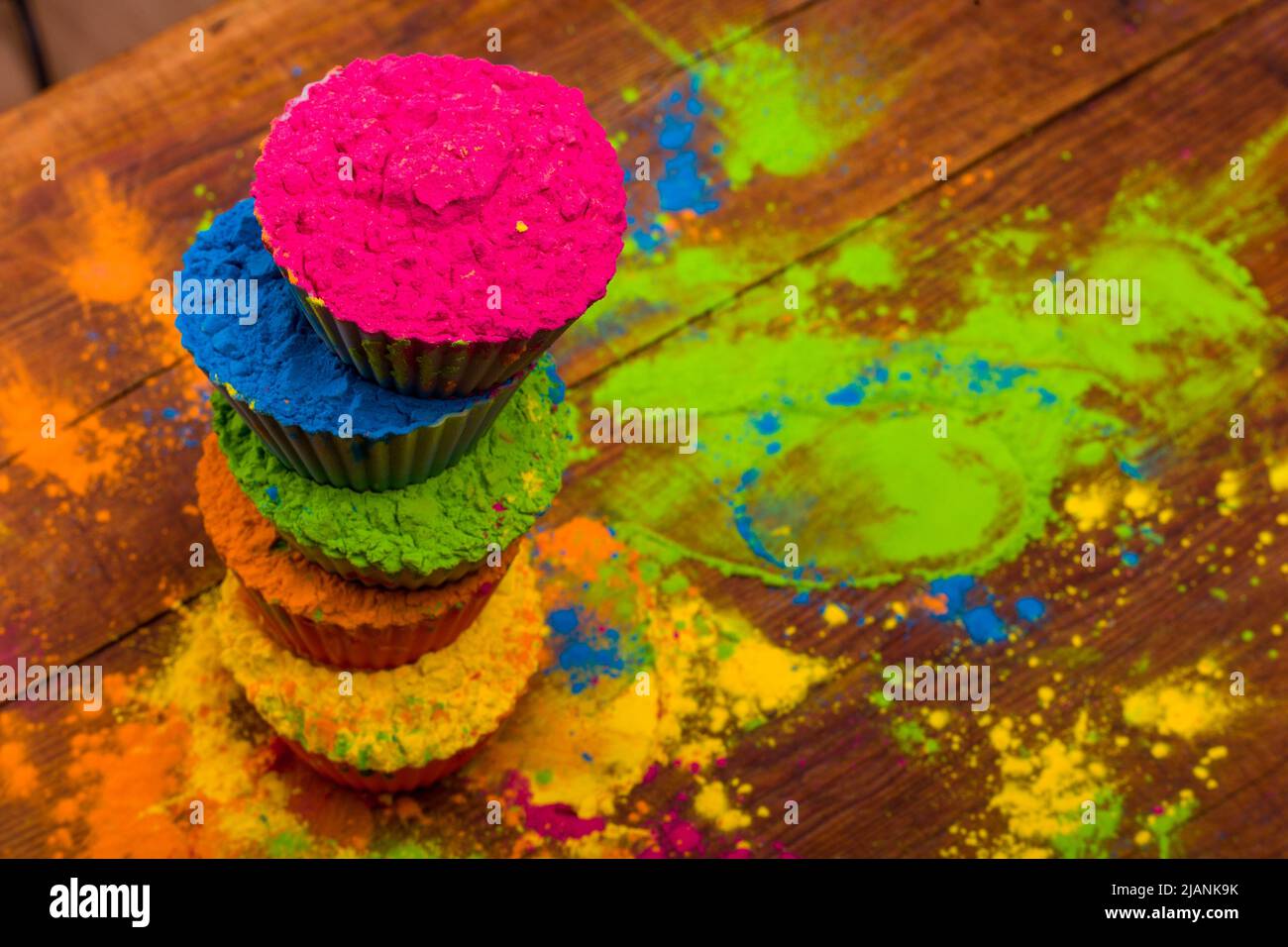 Dry colour pigment hi-res stock photography and images - Alamy