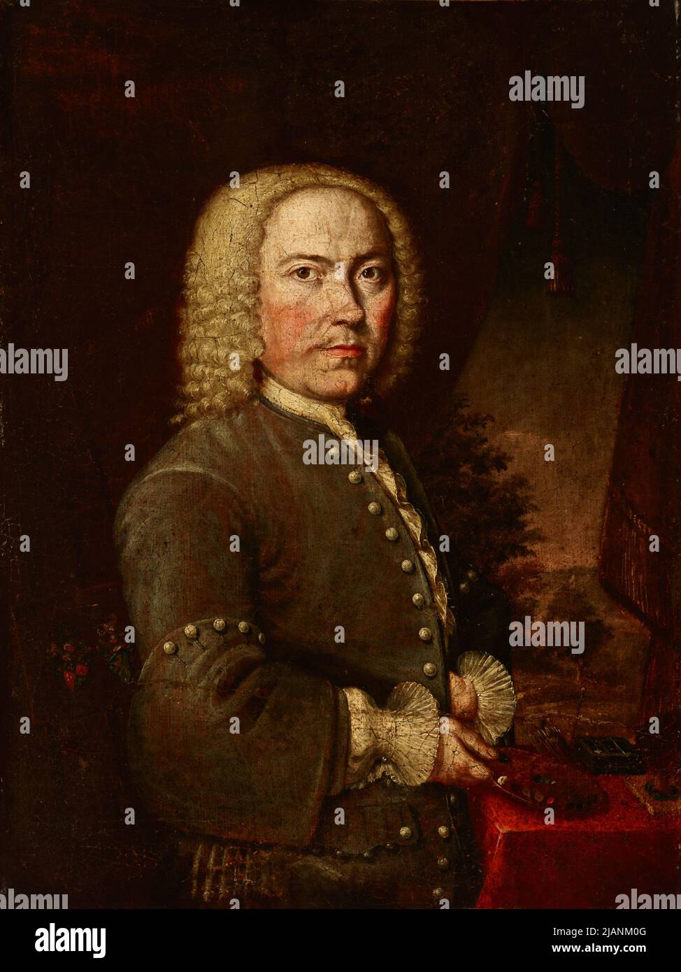 Portrait of a Painter unknown Stock Photo - Alamy