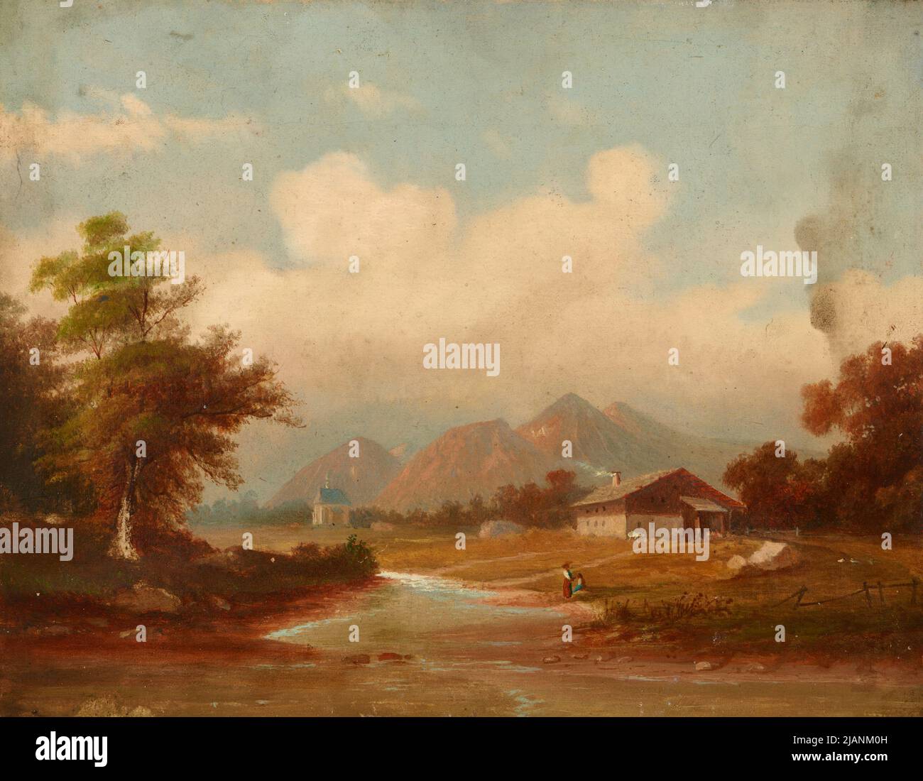 Mountain Landscape unknown Stock Photo - Alamy