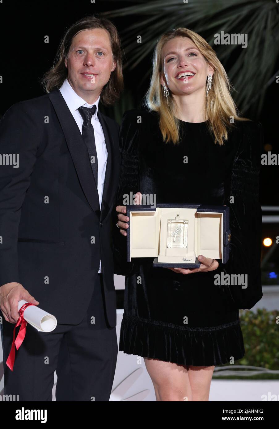 Cannes, France. 28th May, 2022. Directors Felix Van Groeningen and ...