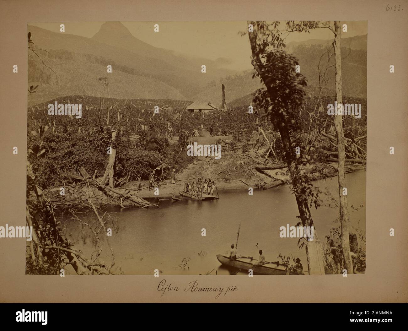 Adam's peak footprint hi-res stock photography and images - Alamy