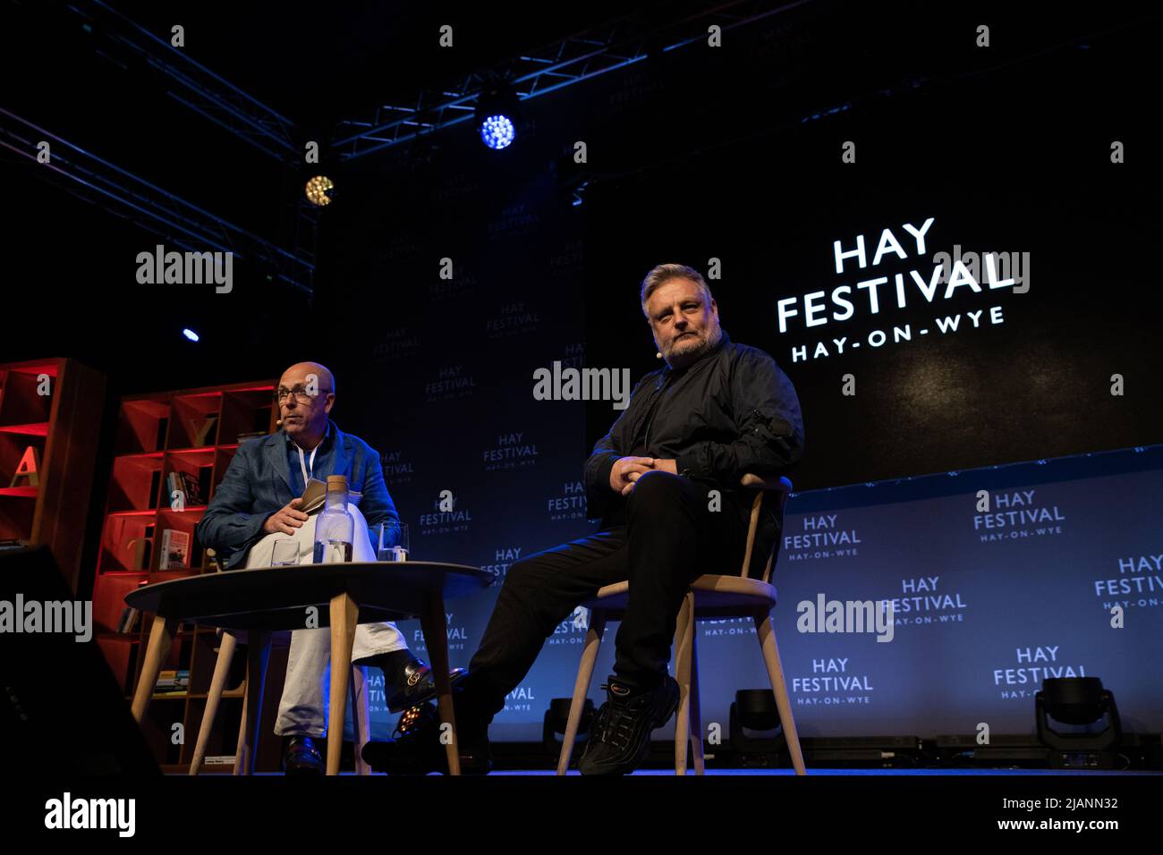 Hay-on-Wye, Wales, UK. 31th May, 2022. Rankin in conversation with ...