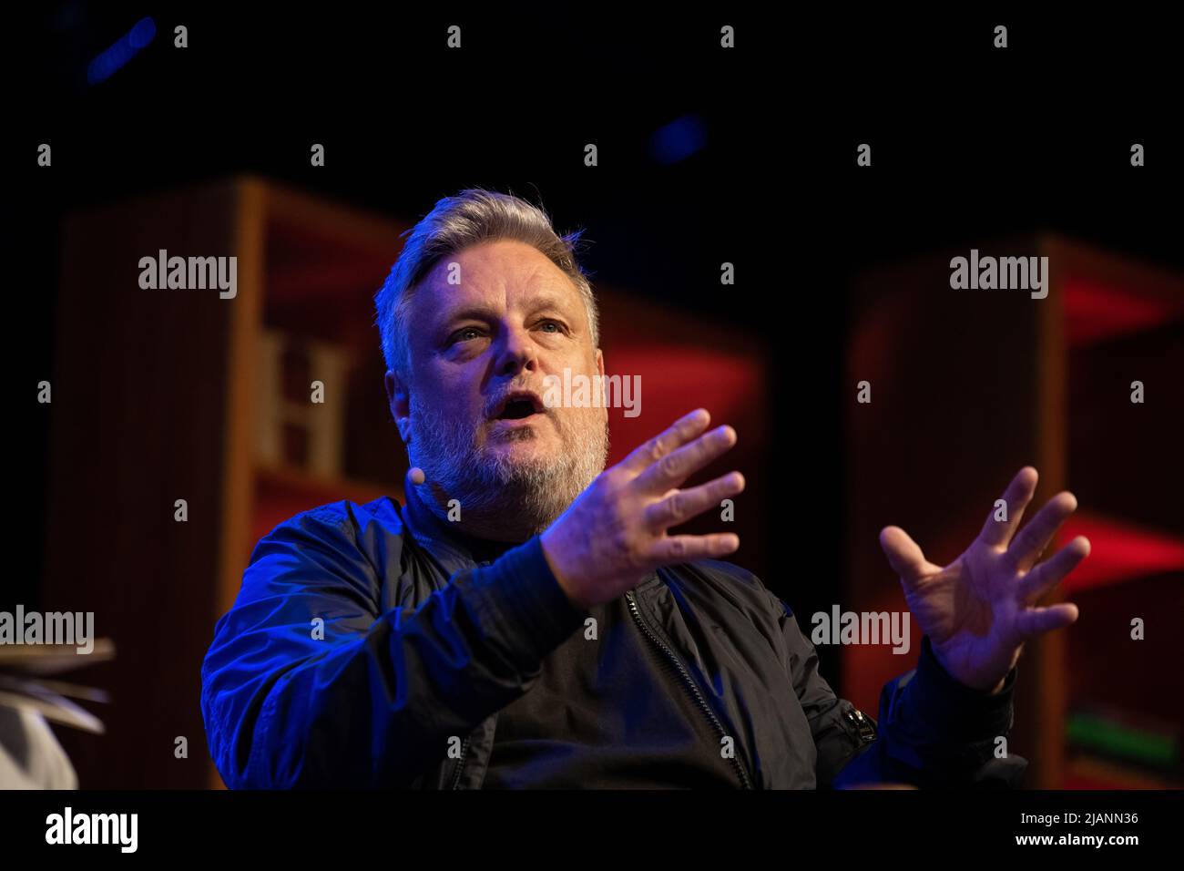 Hay-on-Wye, Wales, UK. 31th May, 2022. Rankin in conversation with ...