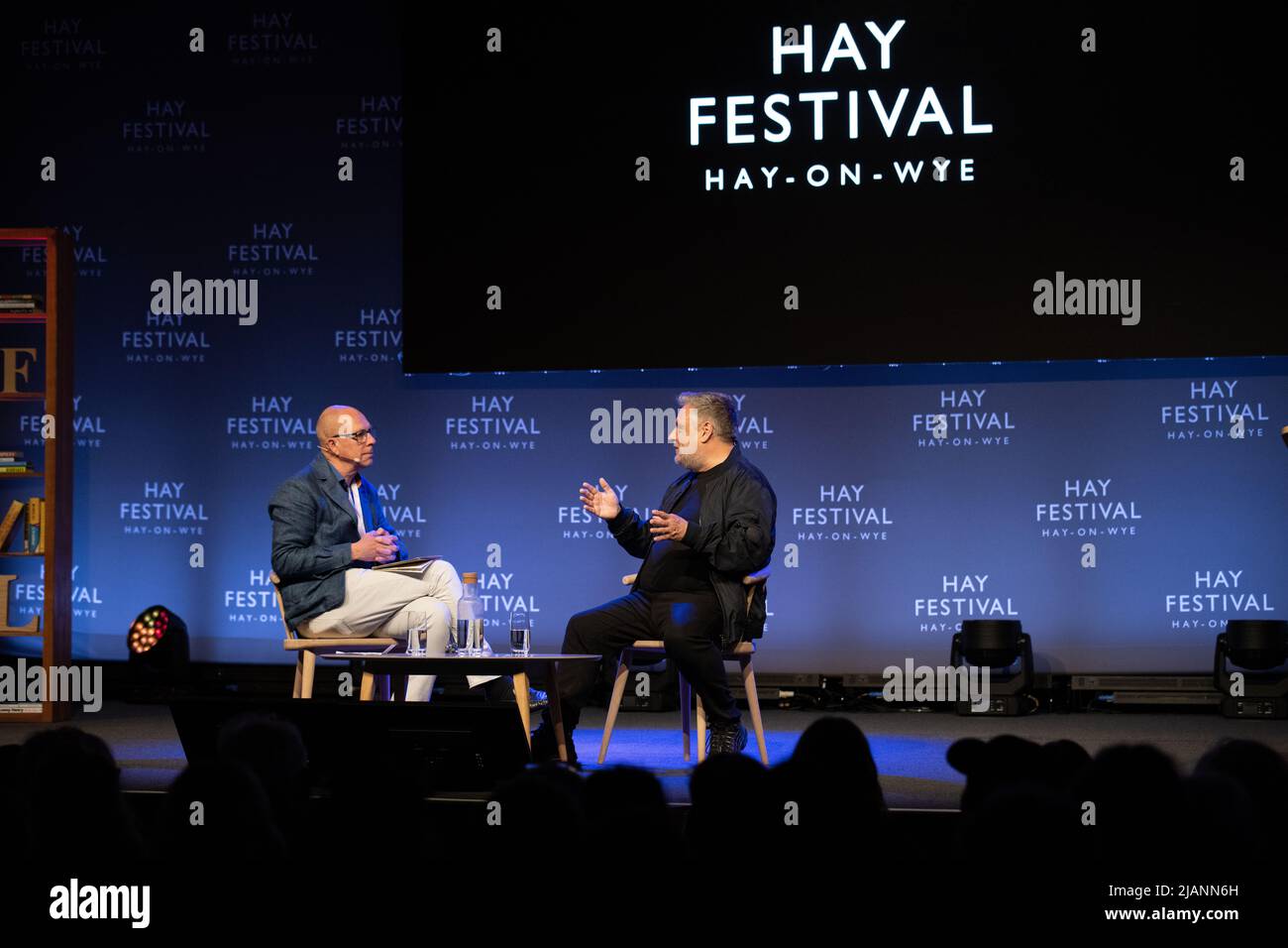 Hay-on-Wye, Wales, UK. 31th May, 2022. Rankin in conversation with ...