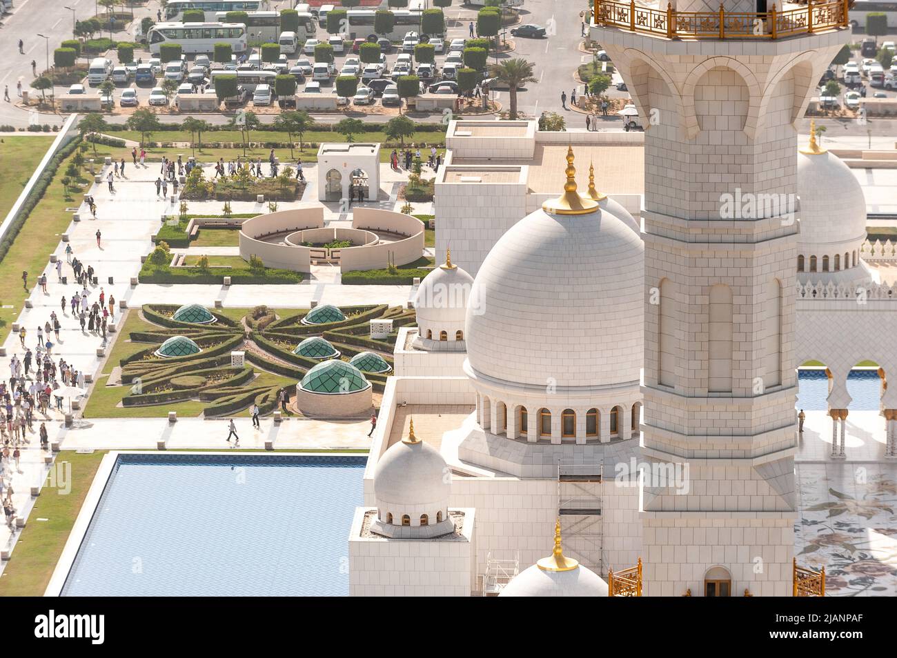 Sheikh Zayed Mosque Aerial View
