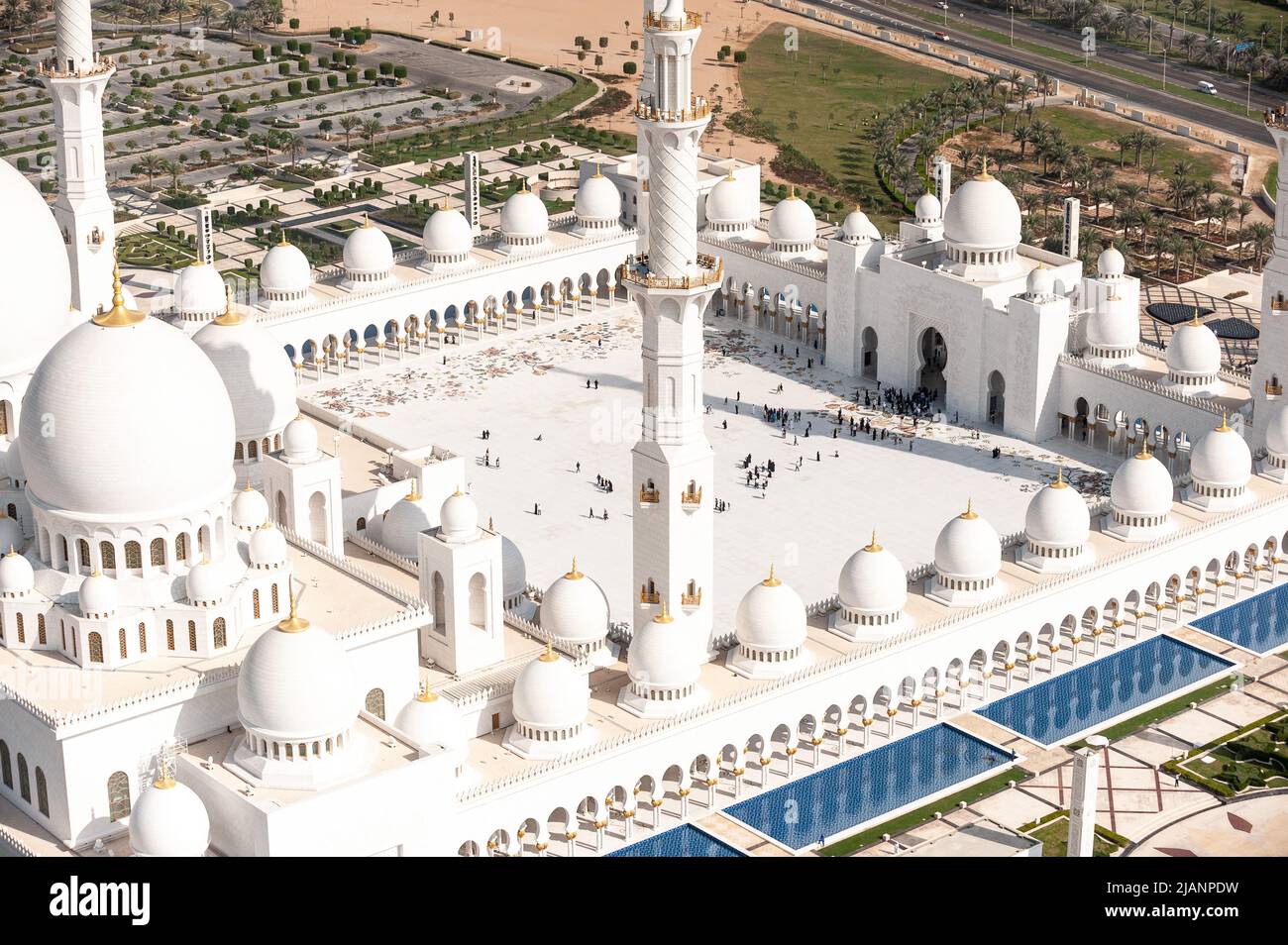 Sheikh Zayed Mosque Aerial View