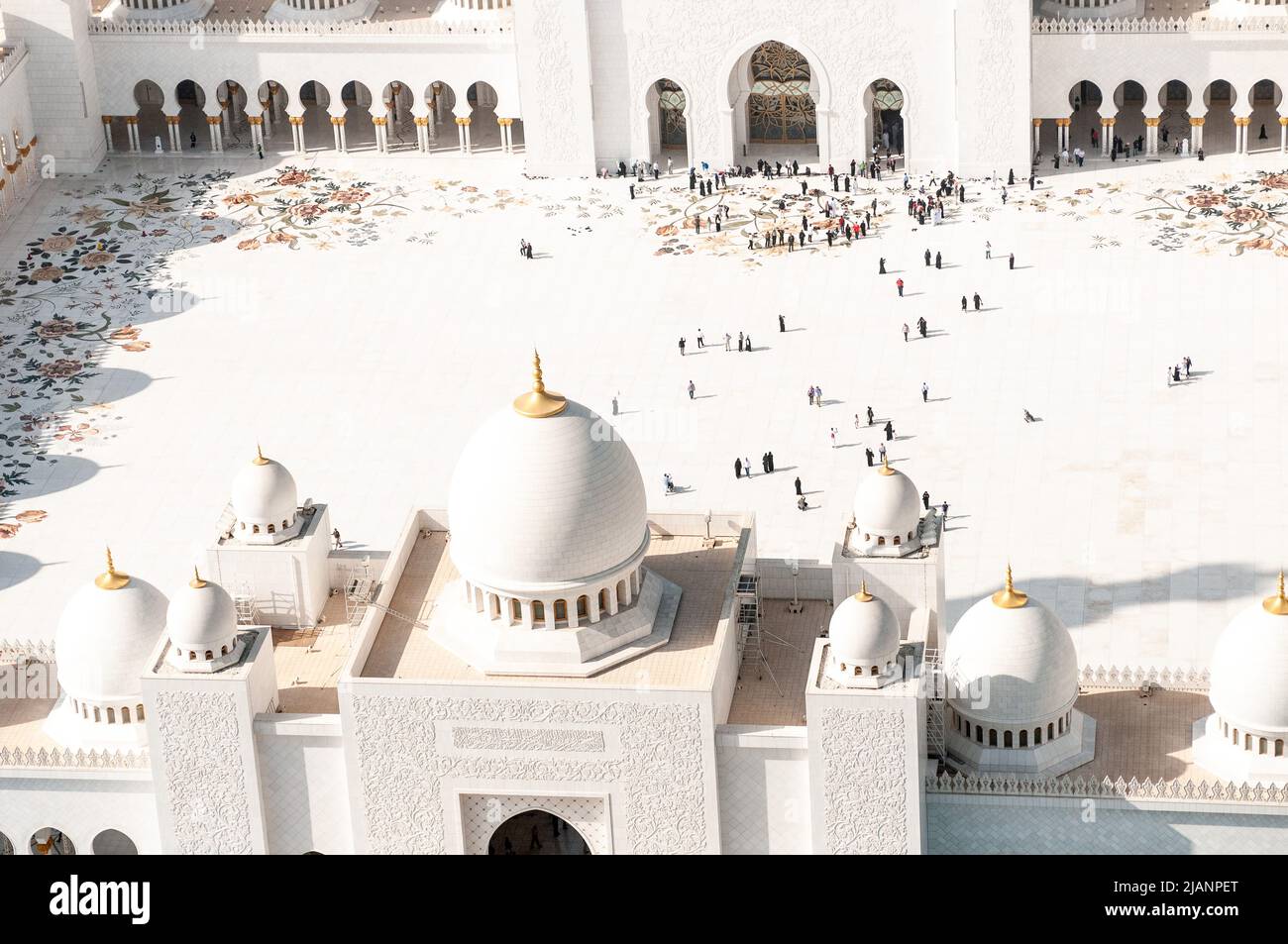 Exclusive aerial photos of Abu Dhabi and Sheikh Zayed Grand Mosque ...