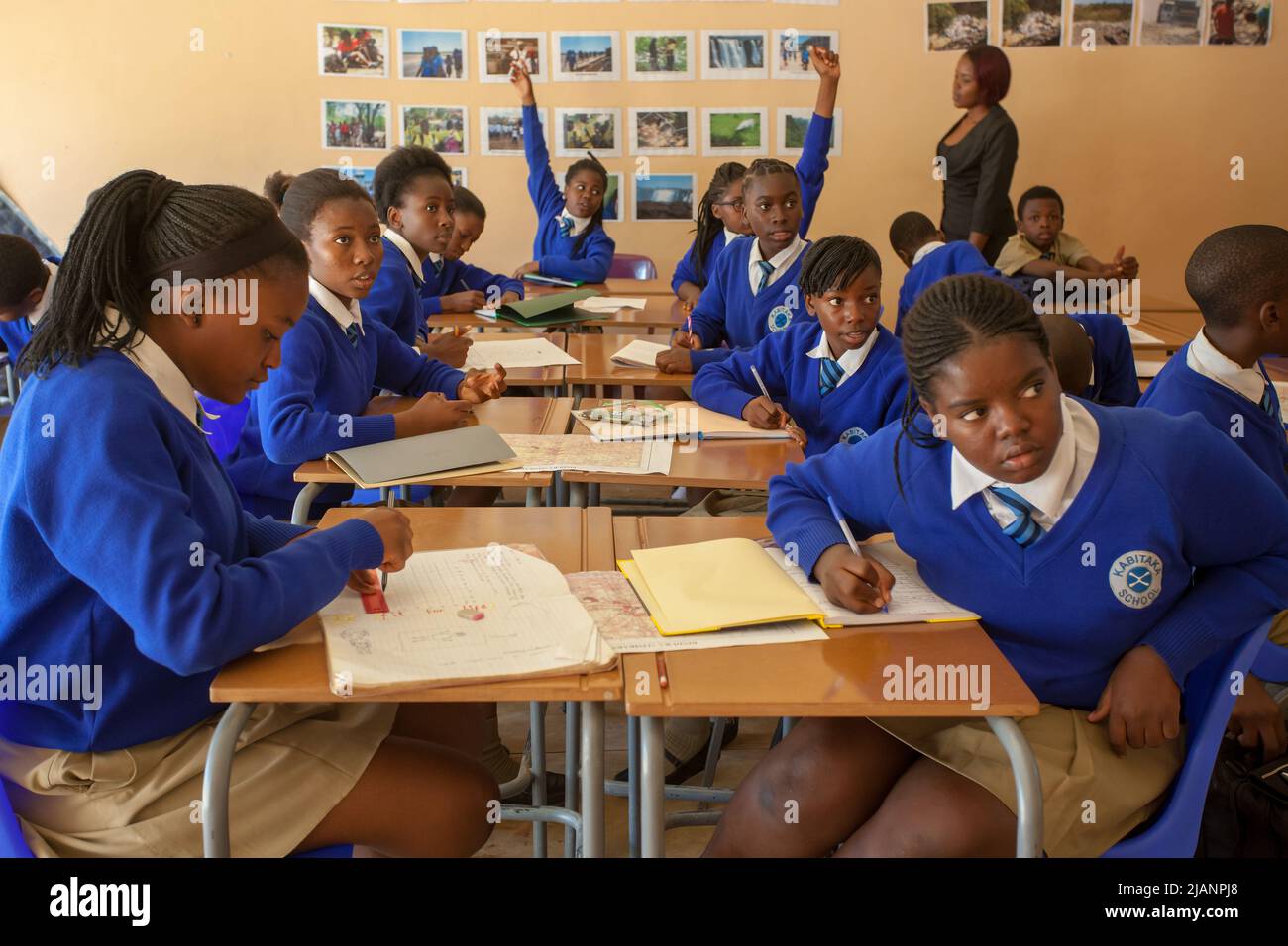 Sentinel Kabitaka School Stock Photo - Alamy