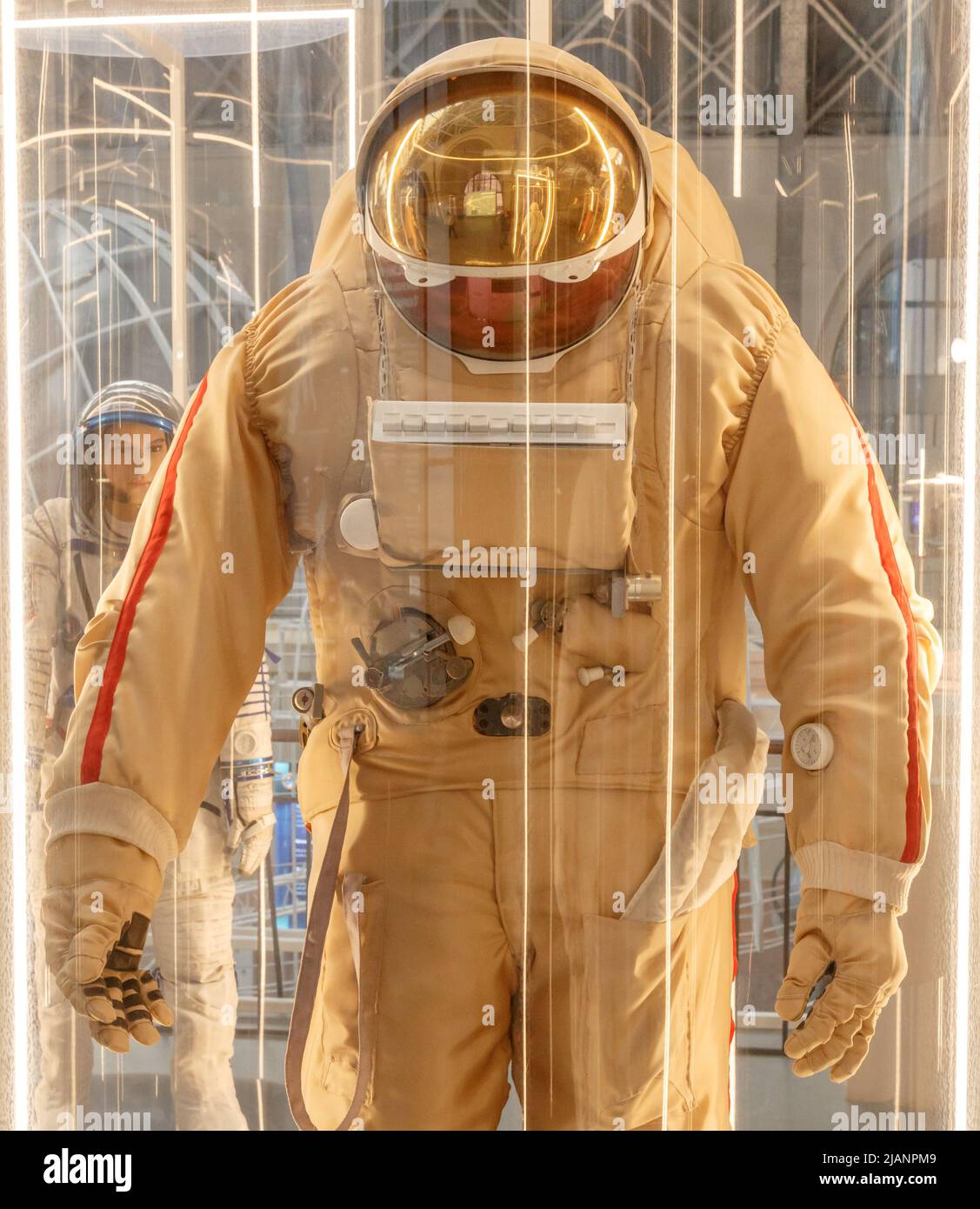 Moscow, Russia - November 28, 2018: Russian astronaut spacesuits in ...