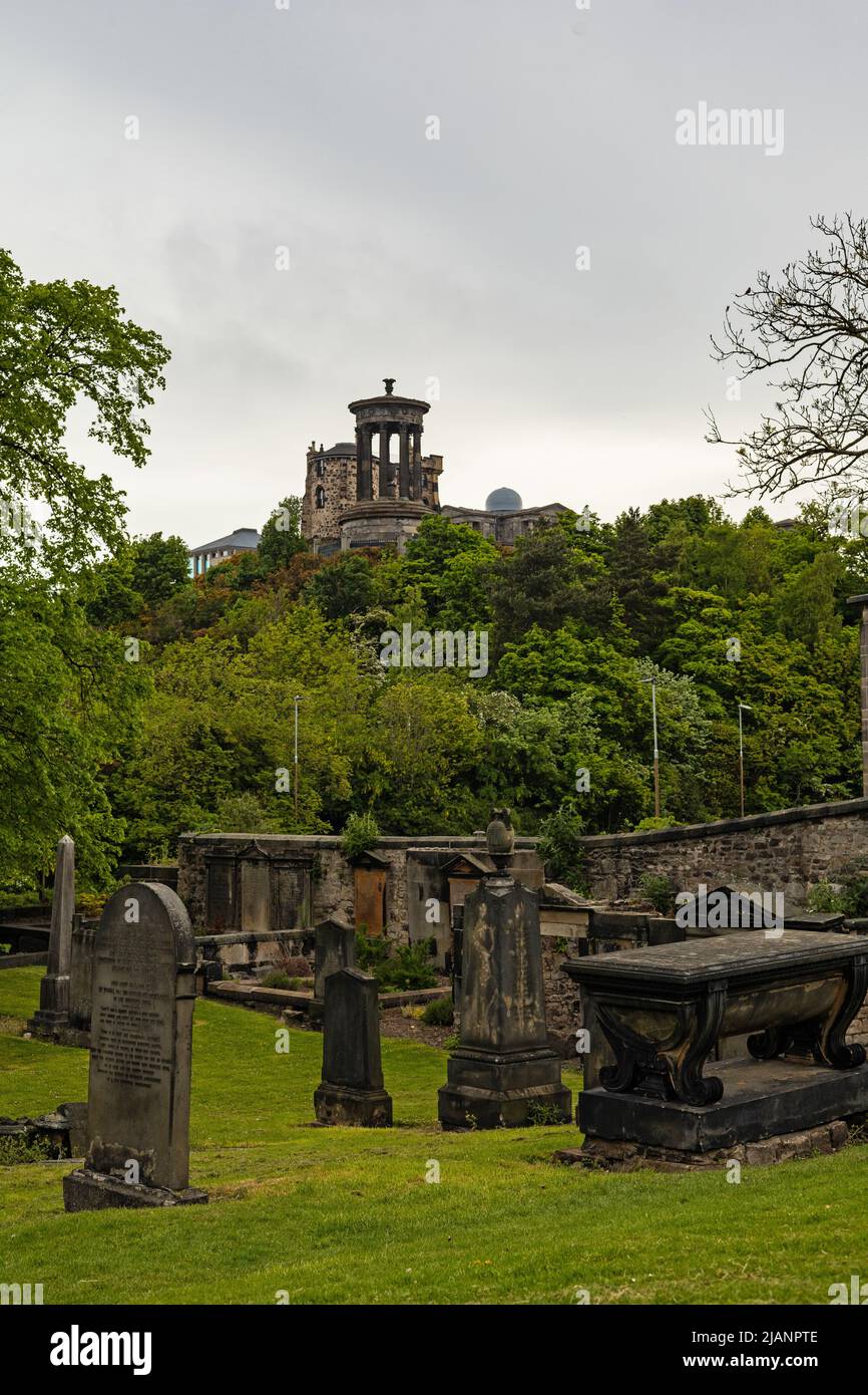 Old calton cemetery hi-res stock photography and images - Alamy