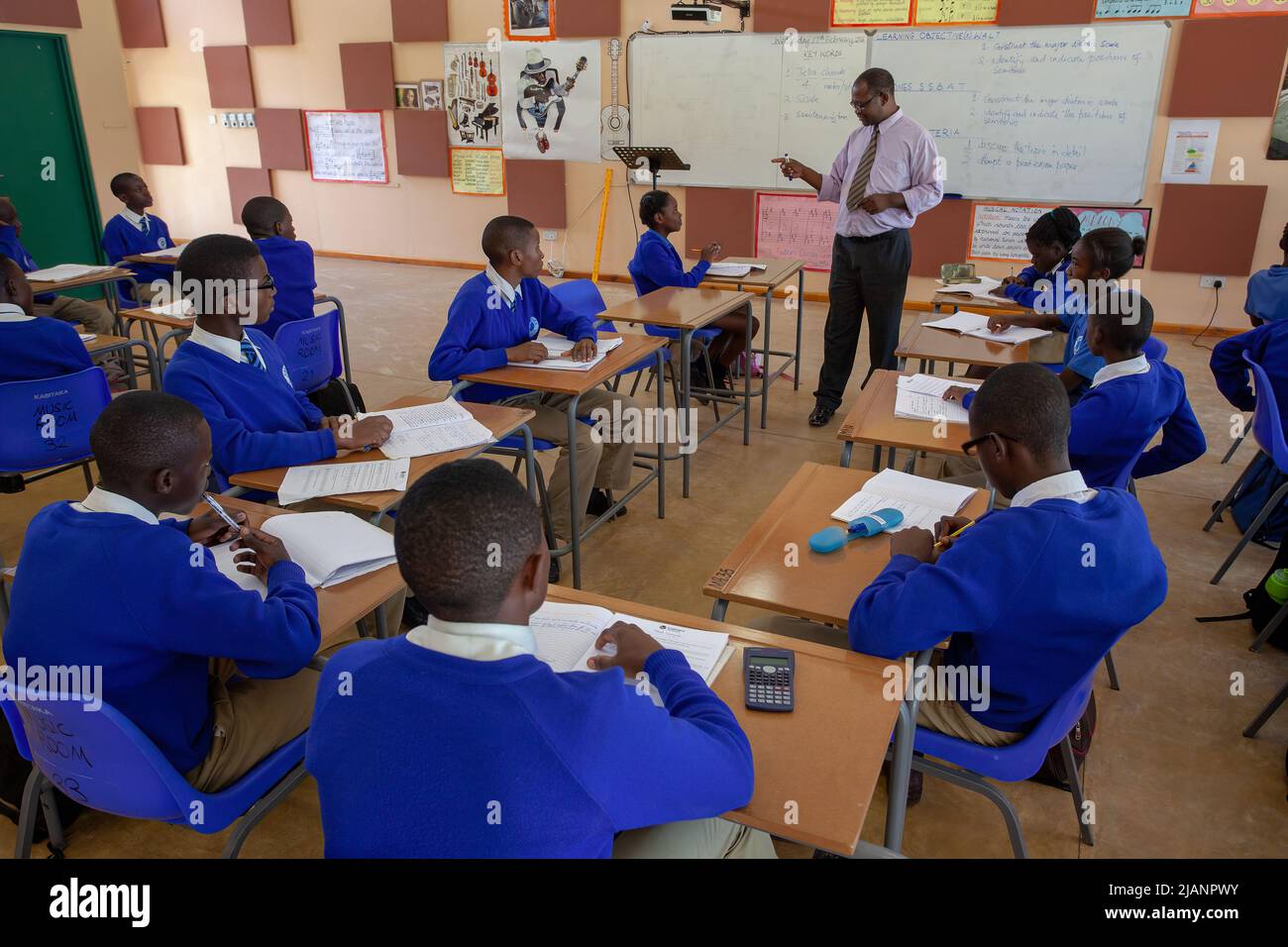 Sentinel Kabitaka School Stock Photo - Alamy