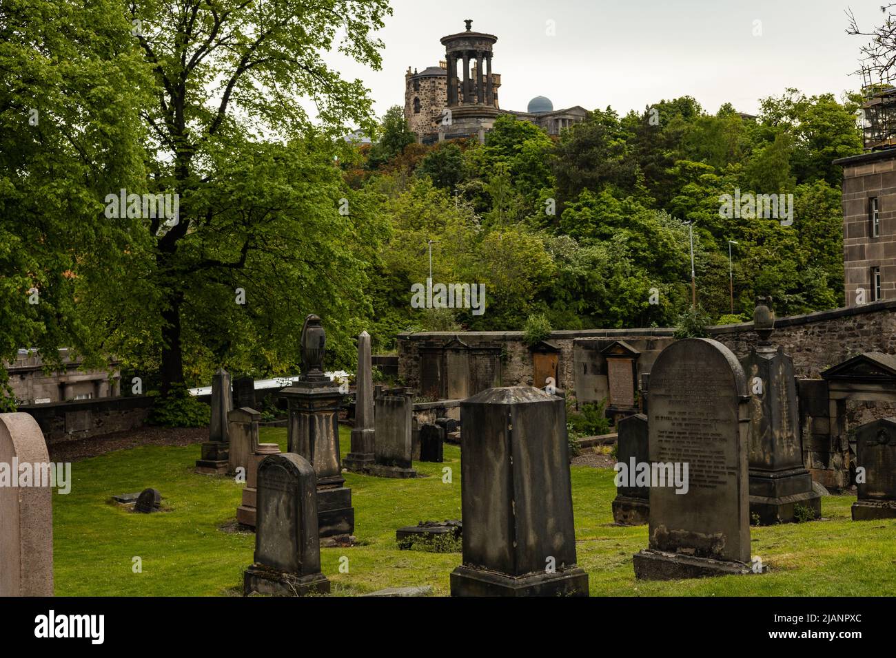 Old Calton Cemetery in Edinburgh Stock Photo - Alamy