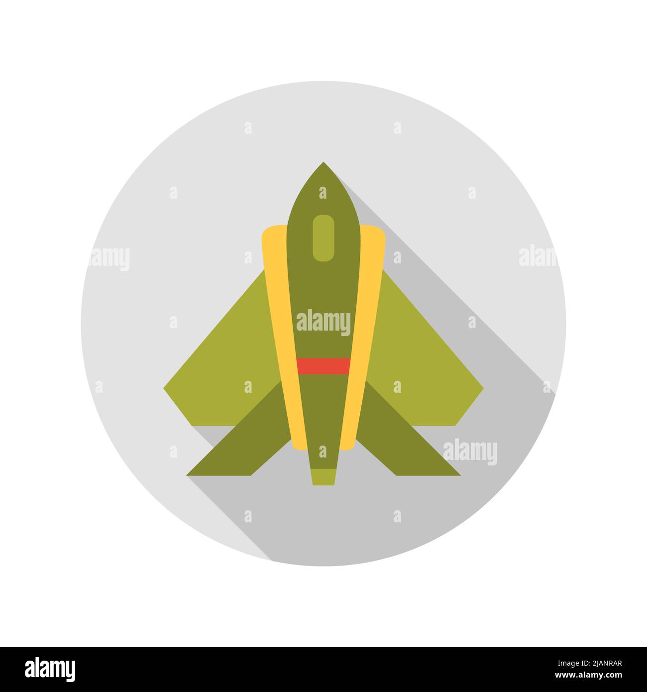Fighter jet icon vector Stock Vector Images - Alamy