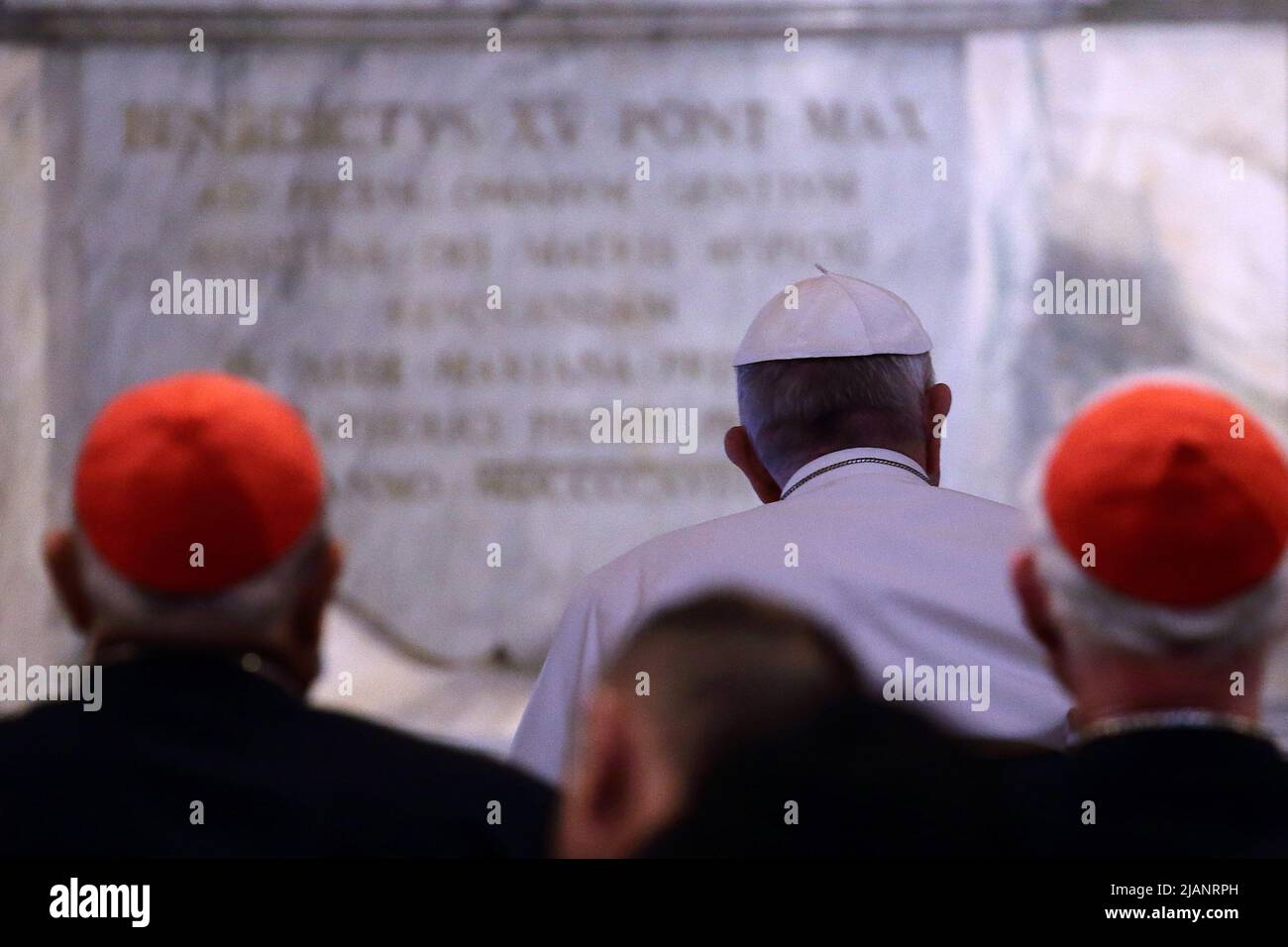 Rome, Italy. May 31, 2022 - POPE FRANCIS lead rosary for peace in ...