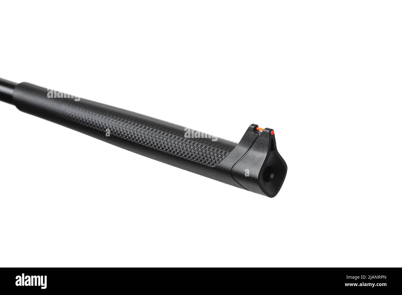 A modern air rifle with a futuristic design. Pneumatic weapons for ...