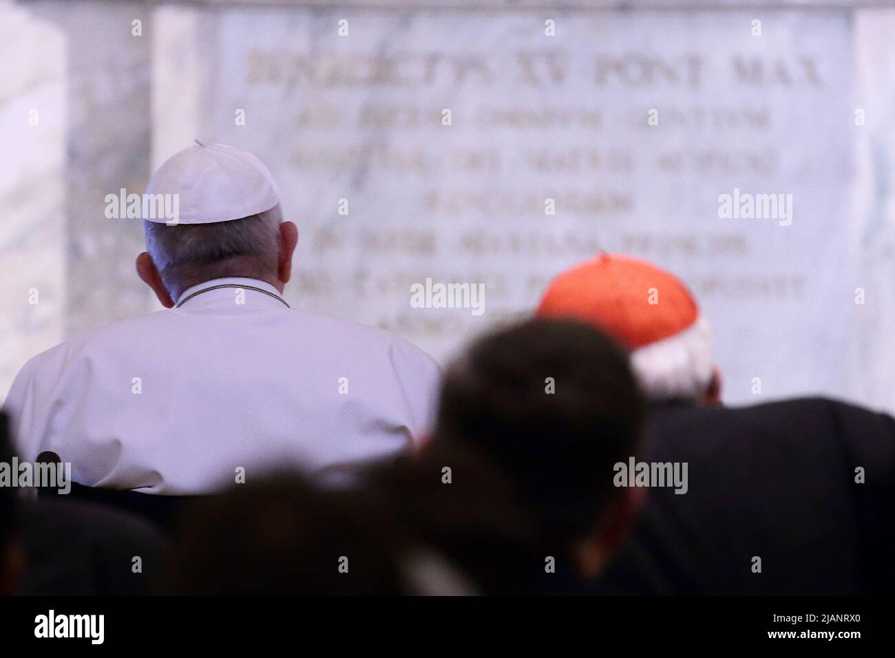 Rome, Italy. May 31, 2022 - POPE FRANCIS lead rosary for peace in ...