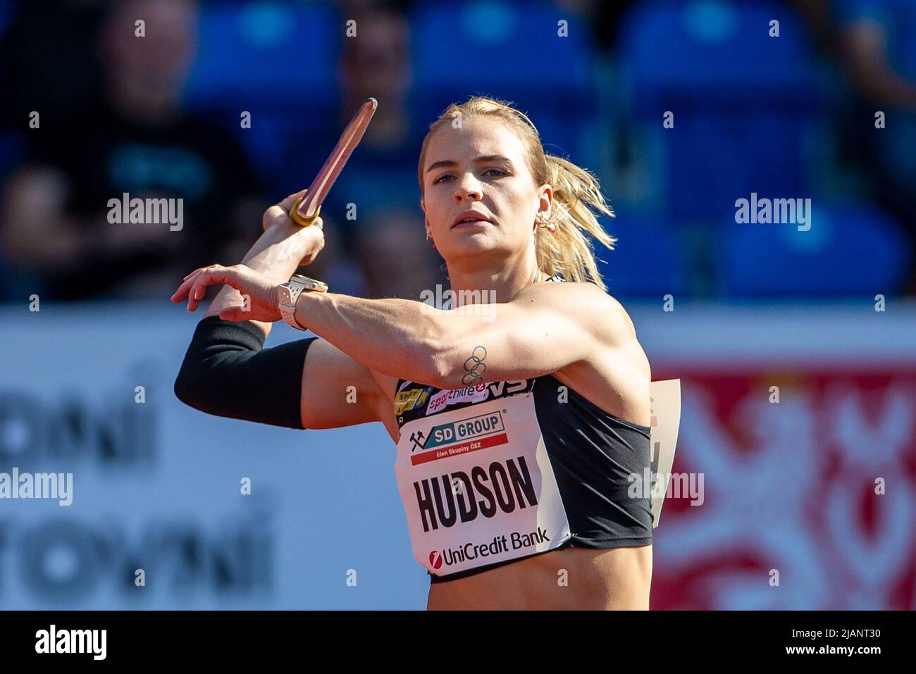 Ostrava, Czech Republic. 31st May, 2022. Austrian javelin thrower ...