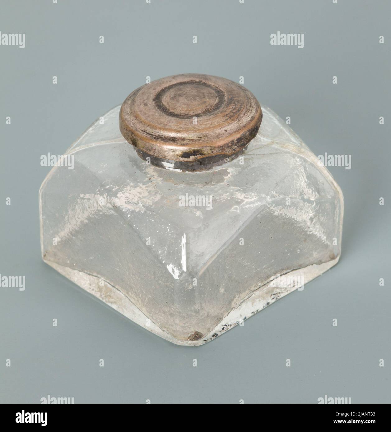 A inkwell from a travel desk Stock Photo - Alamy