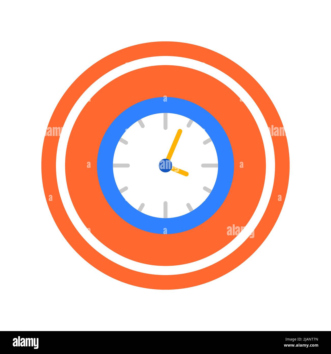 Time Circle Icon Stock Vector Image & Art - Alamy