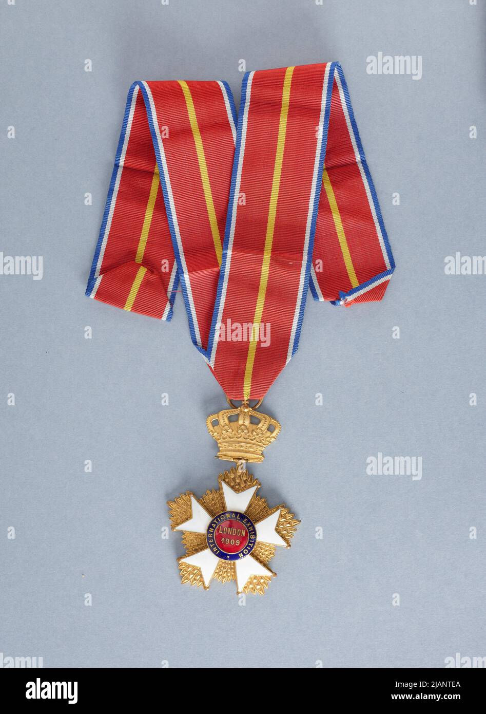 Medal International Exhibition London 1909 Stock Photo - Alamy