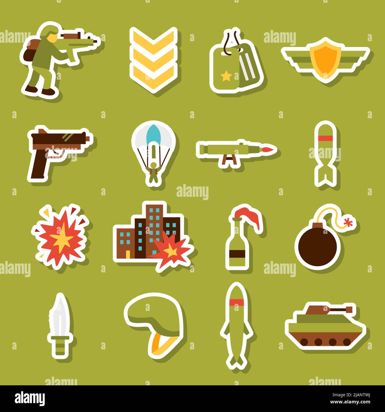 Army gun Stock Vector Images - Alamy