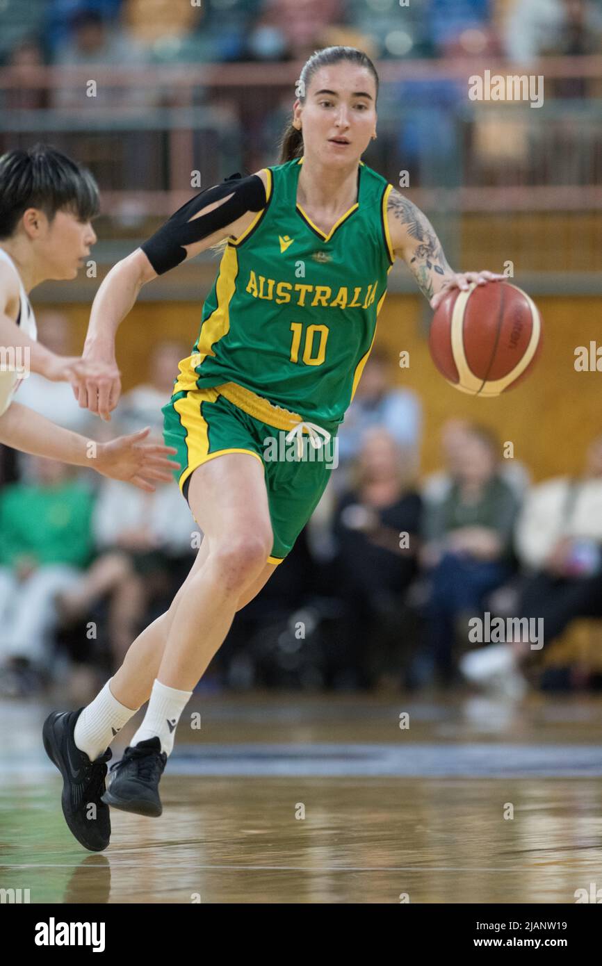 Broadmeadow, Australia - 31 May 2022, Anneli Maley of Australia Women's ...