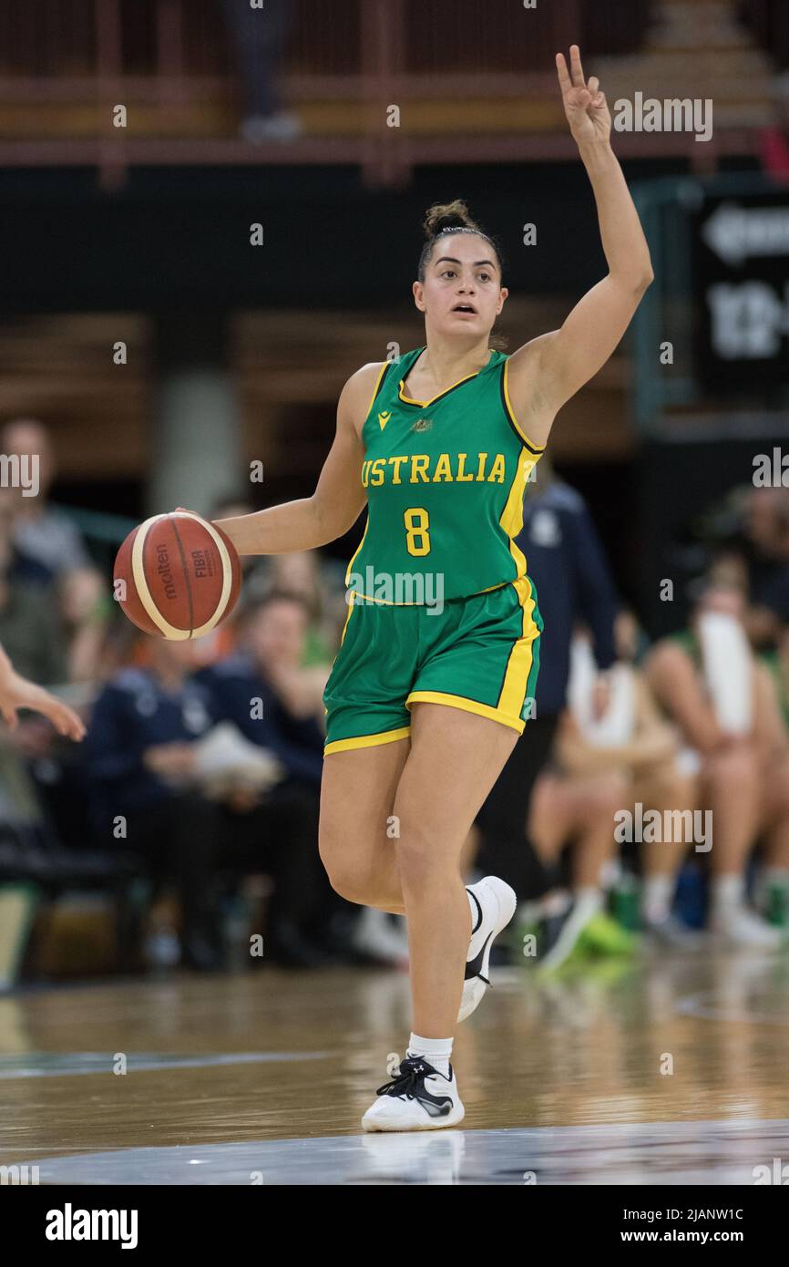 Broadmeadow, Australia - 31 May 2022, Maddison Rocci of Australia Women ...