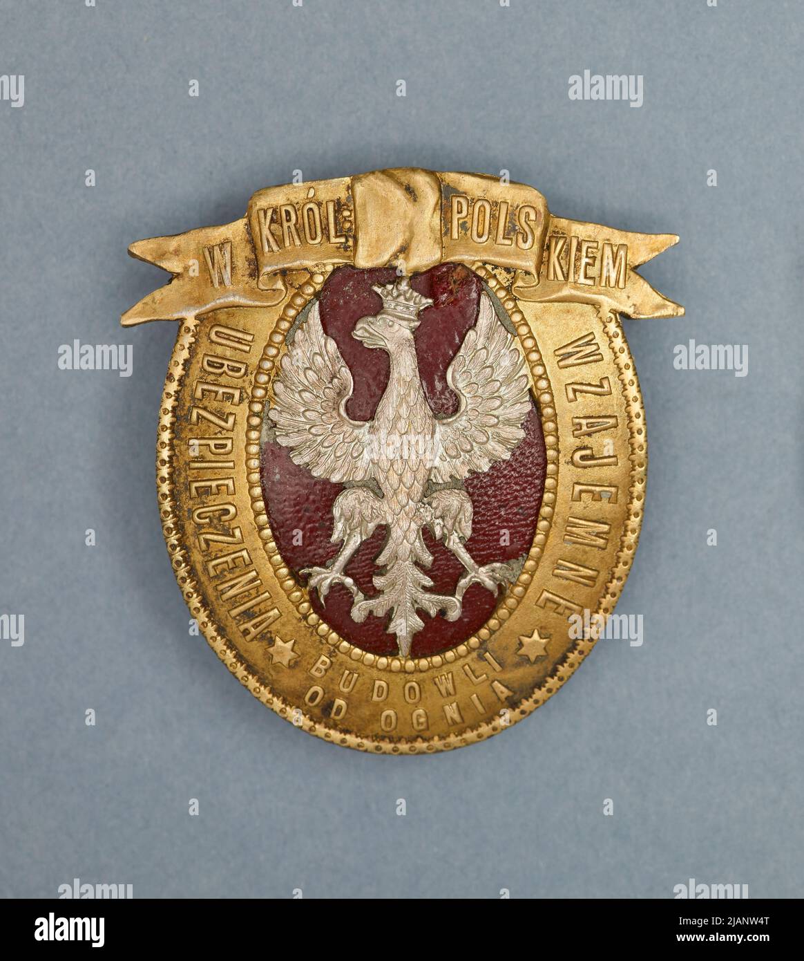 Badge Mutual Insurance Mutual Insurance from Fire Stock Photo - Alamy