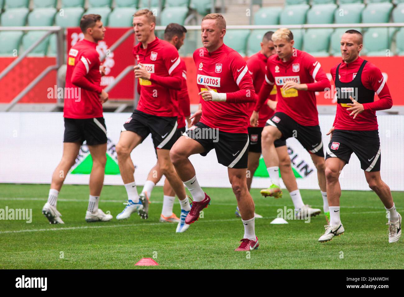 Wroclaw, Wroclaw, Poland. 31st May, 2022. On May 31, at the stadium in ...