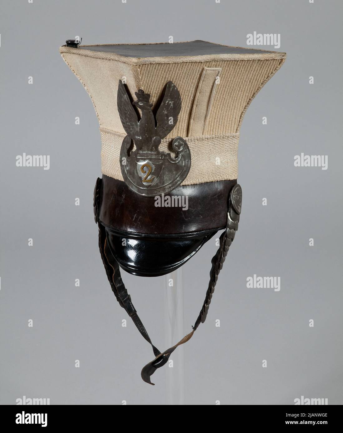 Reconstruction of the cap of the 2nd Uhlans Regiment of the Congress ...