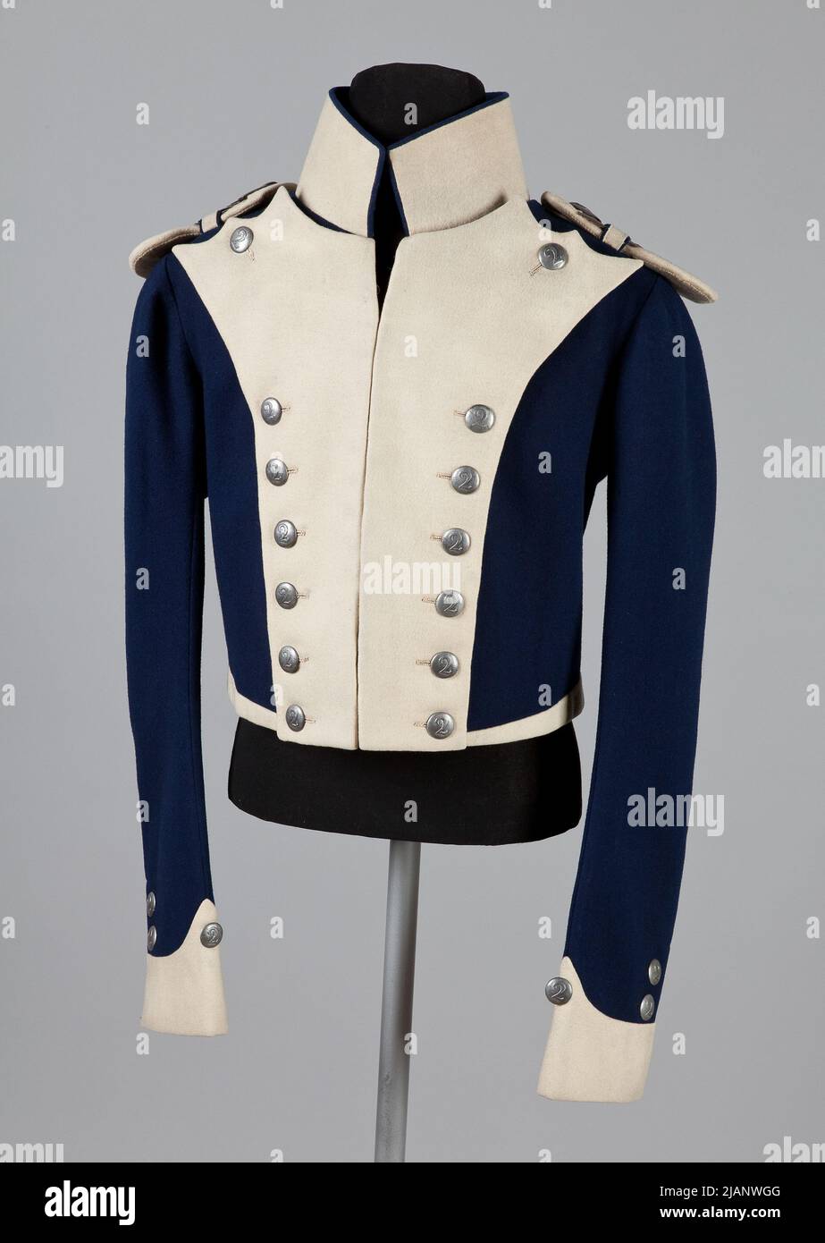 Reconstruction of the jacket of the 2nd Uhlans Regiment of the Congress ...