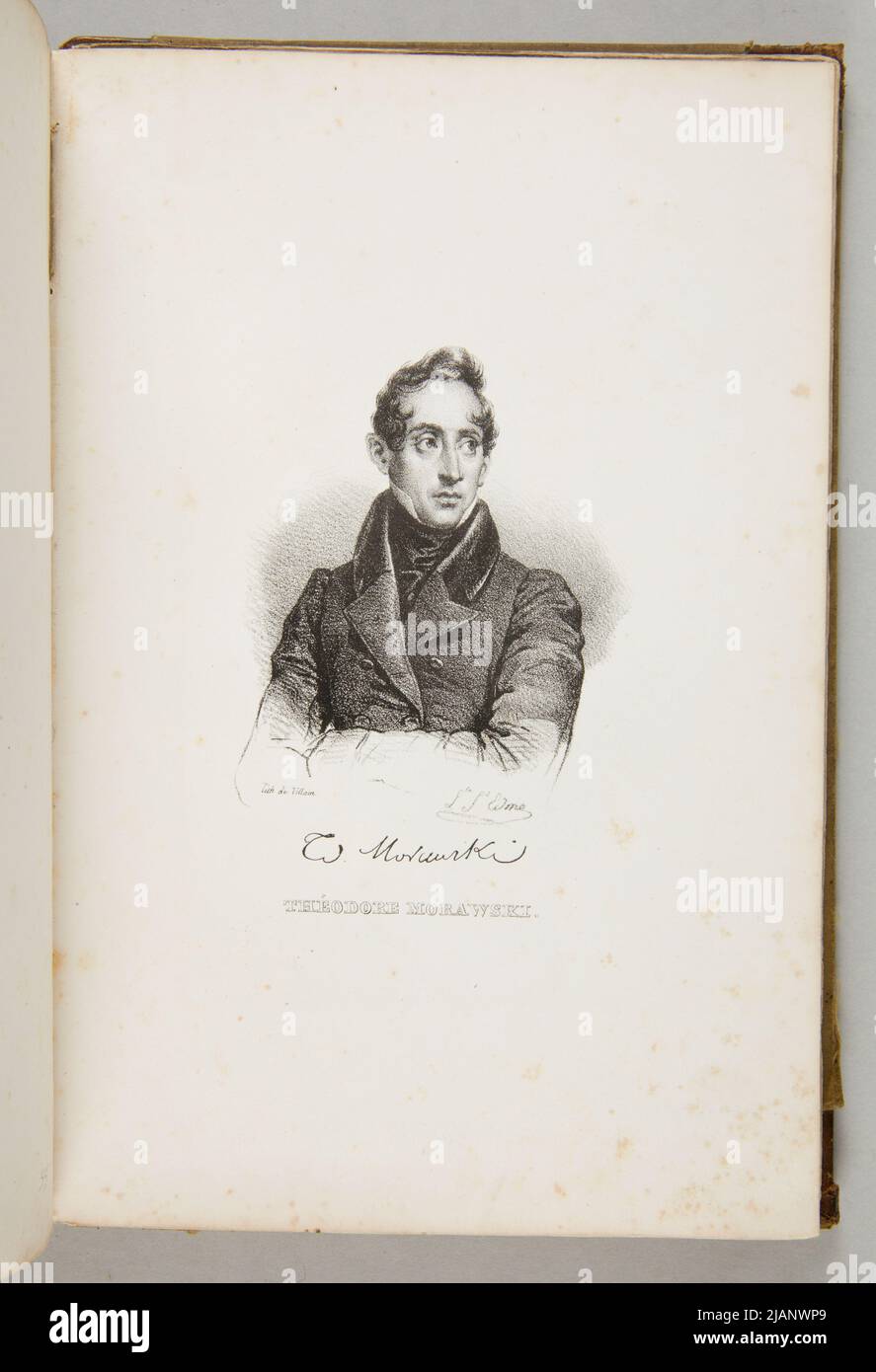 Théodore Morawski [Teodor Morawski] Edme, L.S., Lithography Villain ...