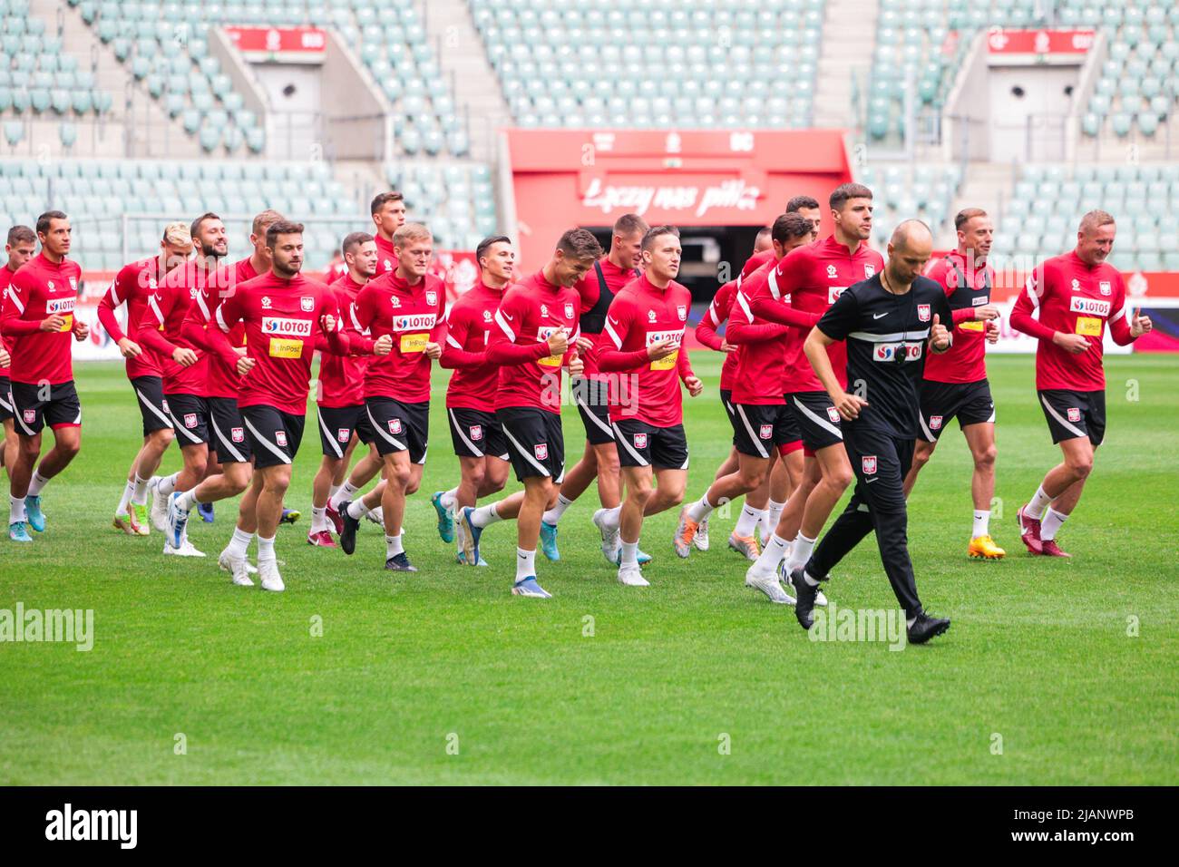 Wroclaw, Wroclaw, Poland. 31st May, 2022. On May 31, at the stadium in ...