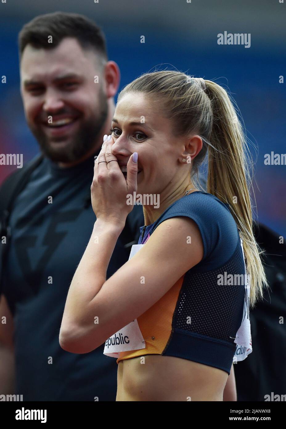 Ostrava, Czech Republic. 31st May, 2022. Polish athlete sprinter ...